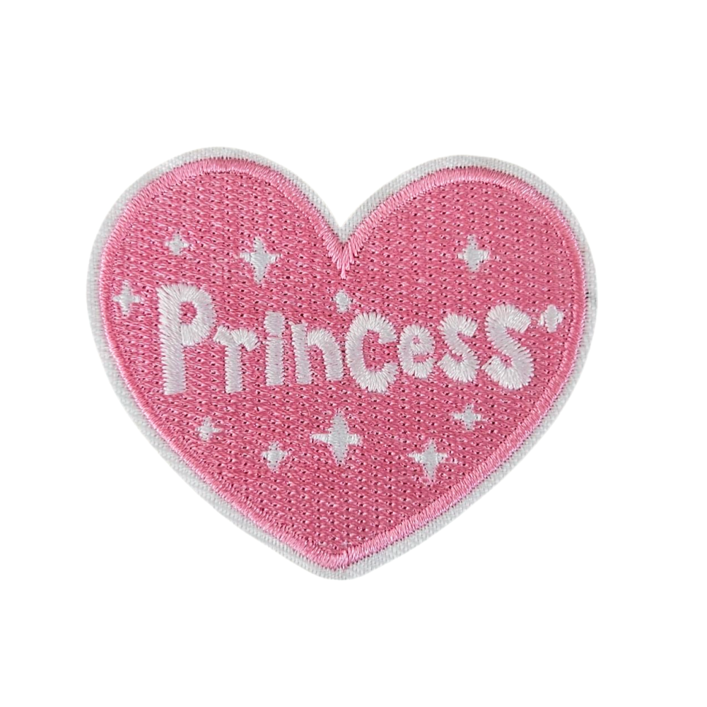Princess Heart Strykemerke til Klær og Russedress - by Fie